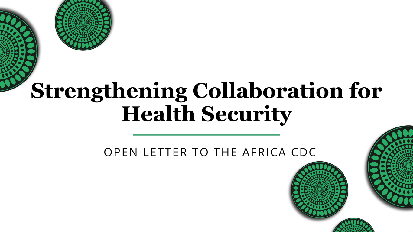 Strengthening Collaboration for Health Security — Open Letter to the ...